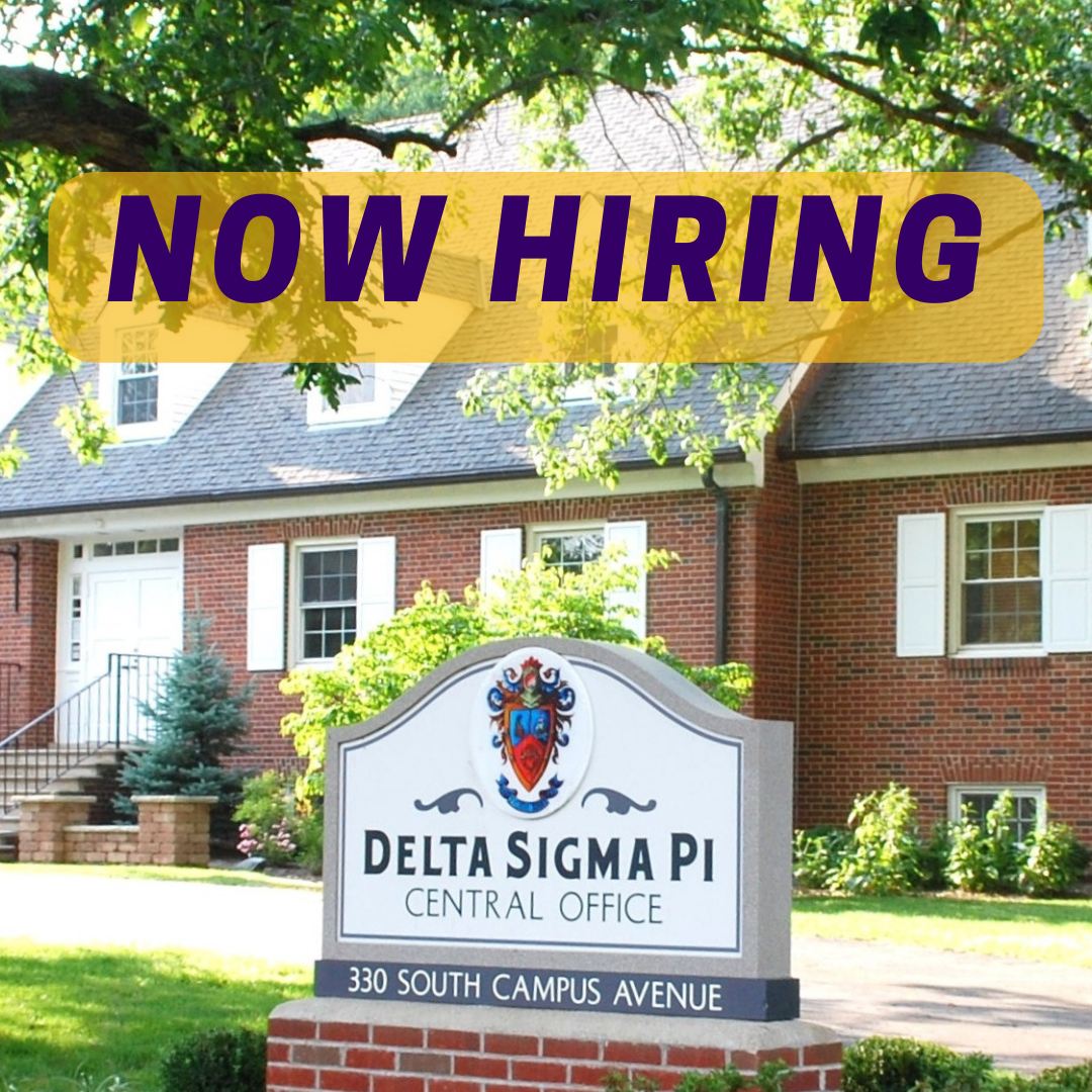 Delta Sigma Pi is Hiring